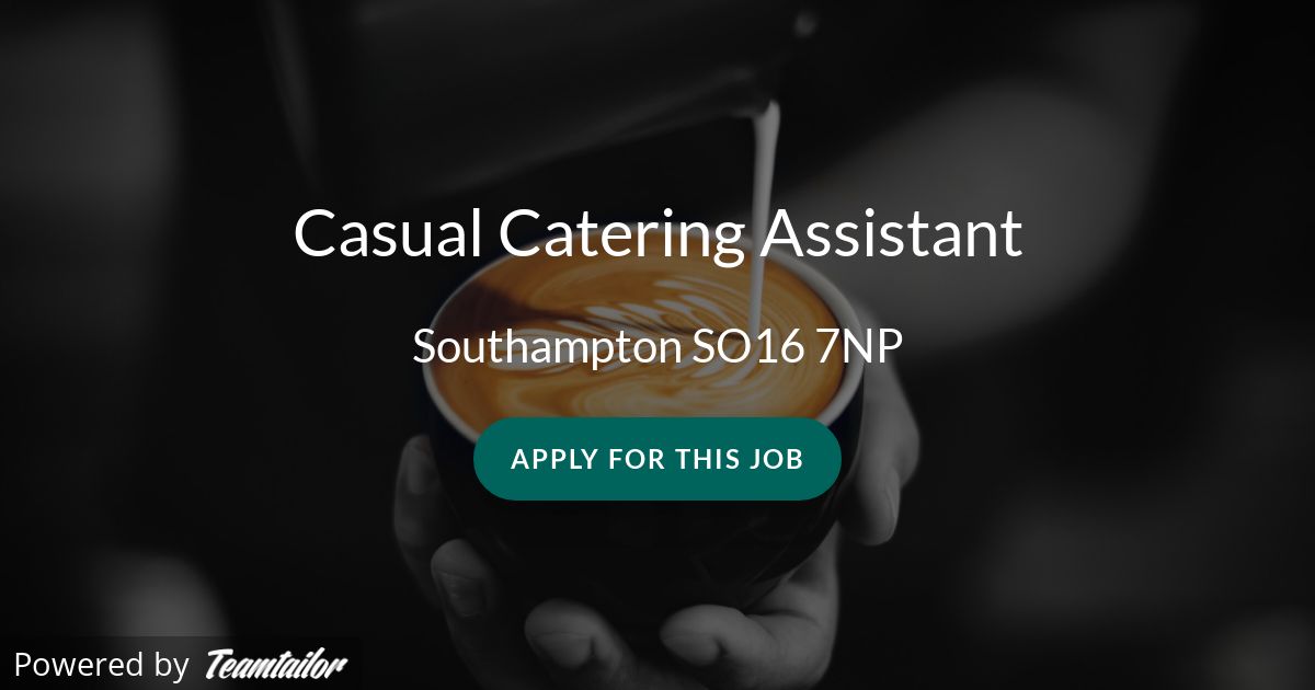Pure Human Resources Ltd on LinkedIn: Casual Catering Assistant - Pure ... Pure Human Resources Ltd on LinkedIn: Casual Catering Assistant - Pure ...