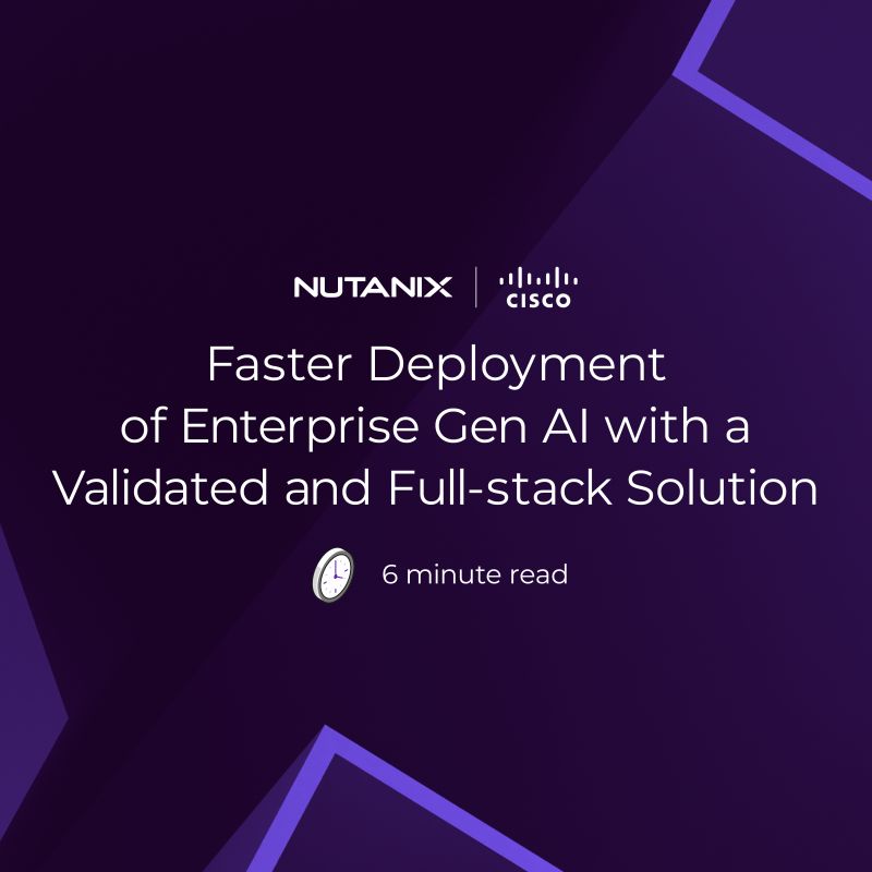 Sali F. on LinkedIn: Simplify AI Infrastructure and Operations with ... Sali F. on LinkedIn: Simplify AI Infrastructure and Operations with ...
