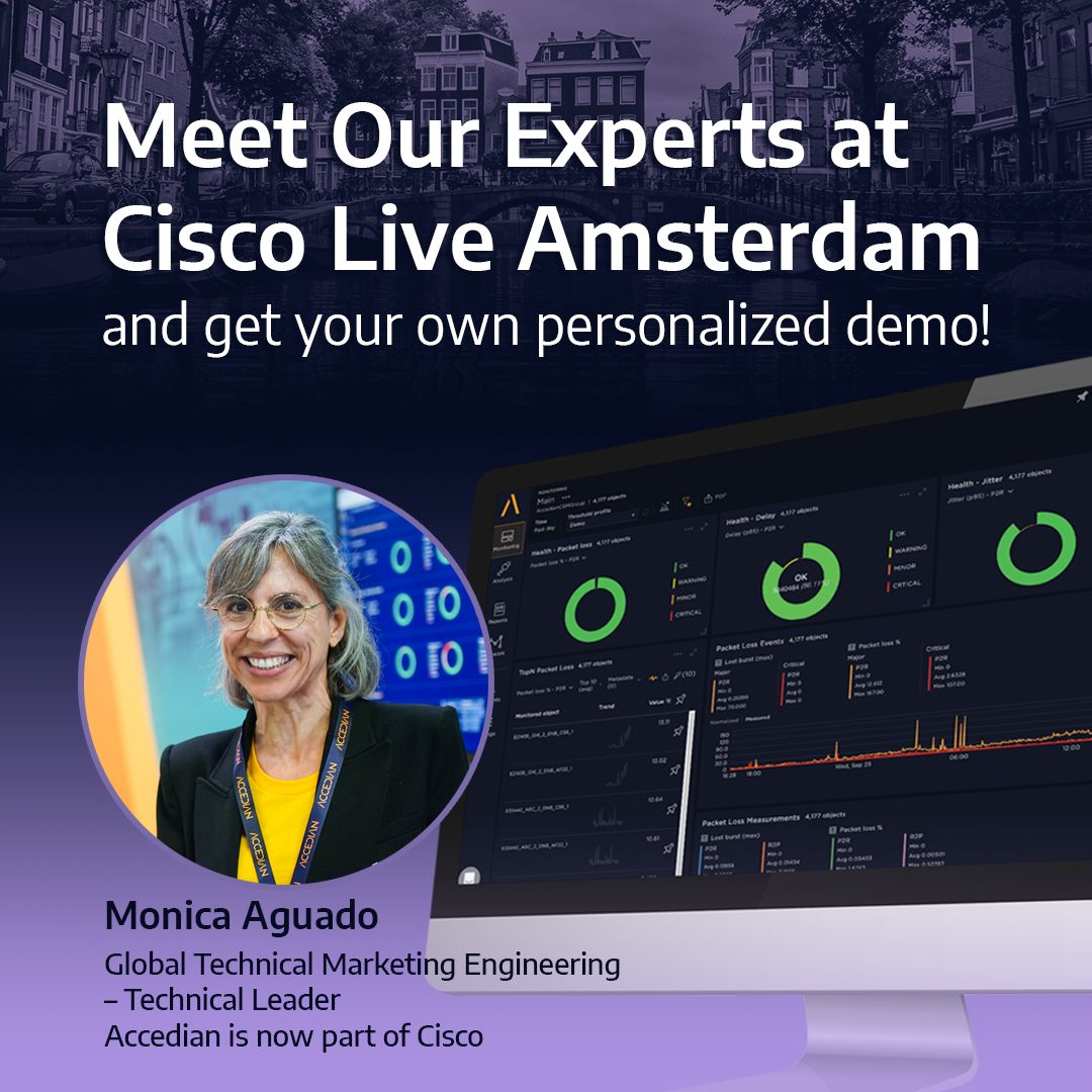 Accedian is now part of Cisco on LinkedIn: Join us at Cisco Live ... Accedian is now part of Cisco on LinkedIn: Join us at Cisco Live ...
