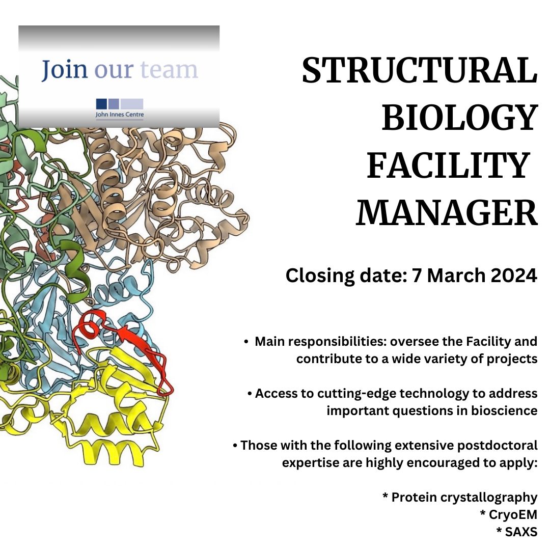 VACANCY - We have a unique opportunity for a Structural Biology ... VACANCY - We have a unique opportunity for a Structural Biology ...