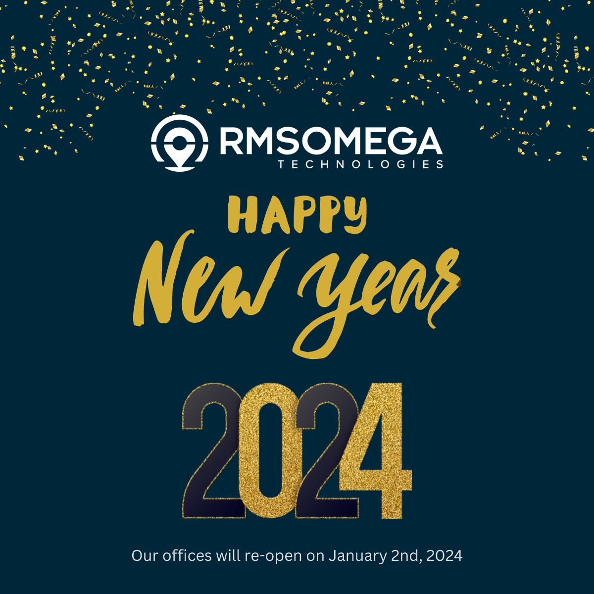 RMS Omega Technologies on LinkedIn: #happynewyear RMS Omega Technologies on LinkedIn: #happynewyear