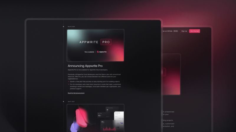 Appwrite on LinkedIn: Introducing the new Changelog feed Appwrite on LinkedIn: Introducing the new Changelog feed