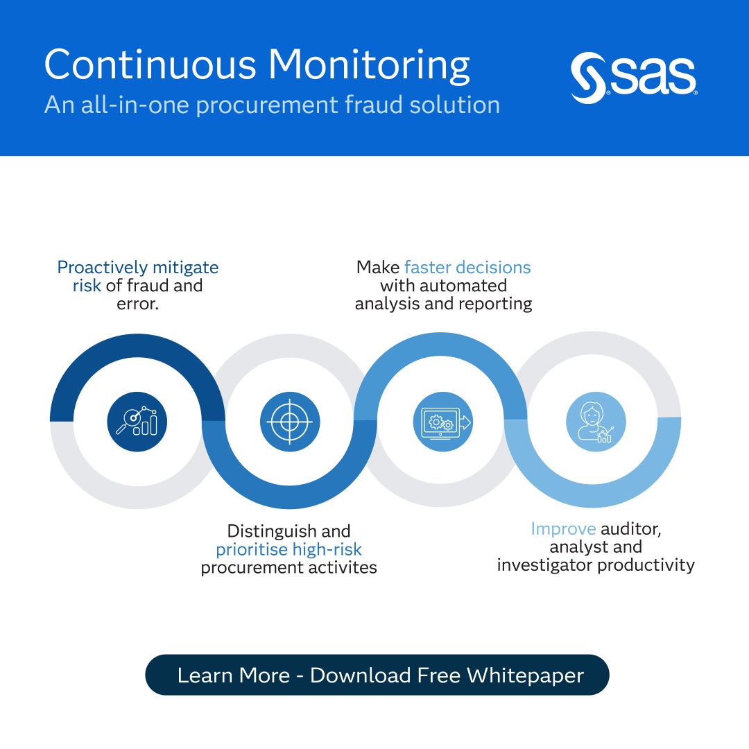 SAS on LinkedIn: Procurement integrity powered by continuous monitoring SAS on LinkedIn: Procurement integrity powered by continuous monitoring