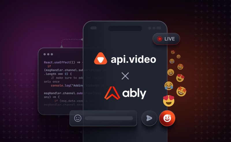 Host engaging livestreams with api.video & Ably in React | Ably Host engaging livestreams with api.video & Ably in React | Ably