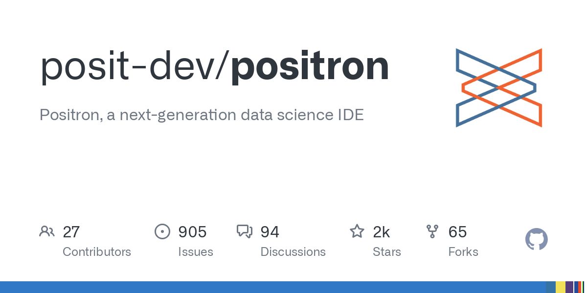 RCollab on LinkedIn: GitHub - posit-dev/positron: Positron, a next ... RCollab on LinkedIn: GitHub - posit-dev/positron: Positron, a next ...