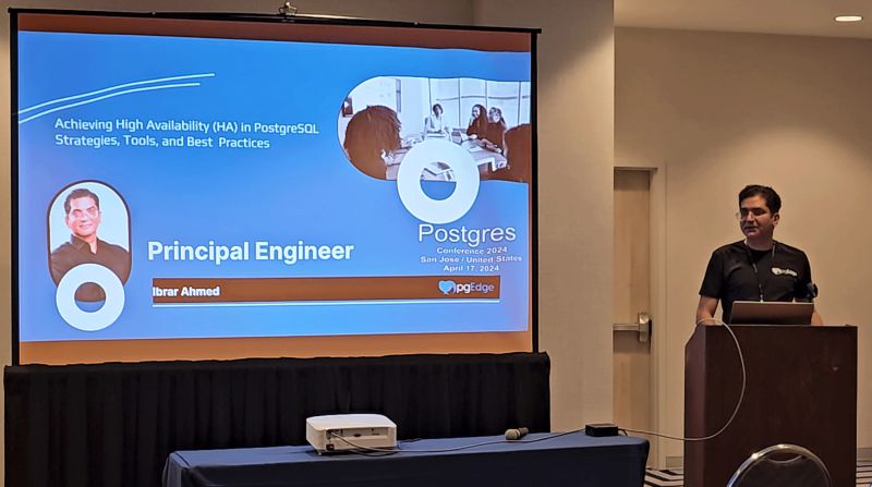 Postgres expert Ibrar Ahmed on HA in PostgreSQL | pgEdge posted on the ... Postgres expert Ibrar Ahmed on HA in PostgreSQL | pgEdge posted on the ...