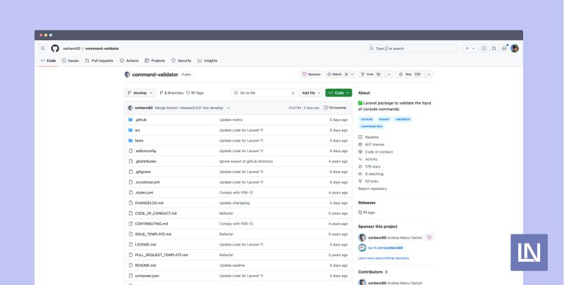 Laravel News on LinkedIn: Validating console command input just got ... Laravel News on LinkedIn: Validating console command input just got ...