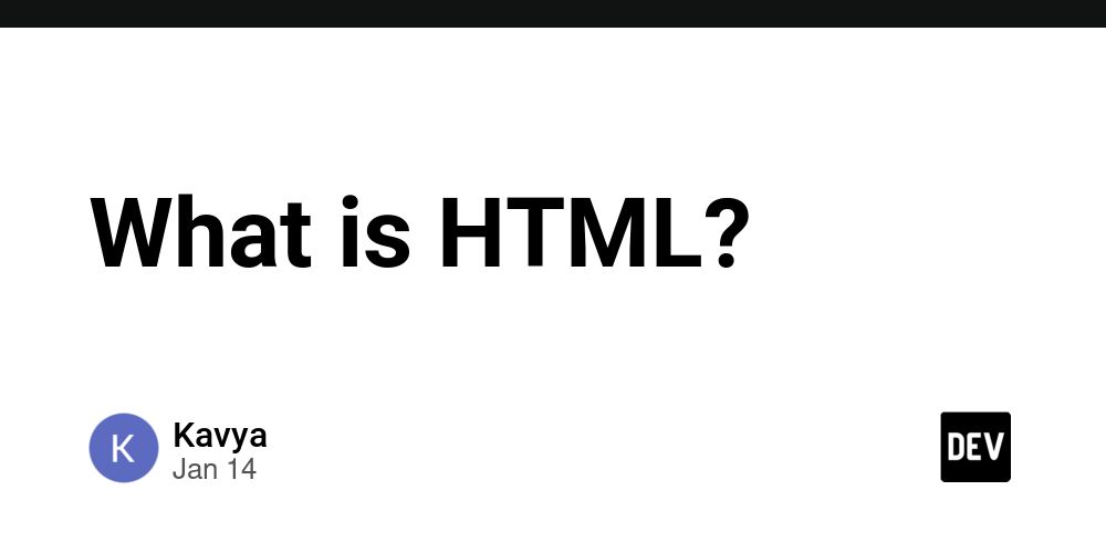 CodingCat.dev on LinkedIn: What is HTML? CodingCat.dev on LinkedIn: What is HTML?