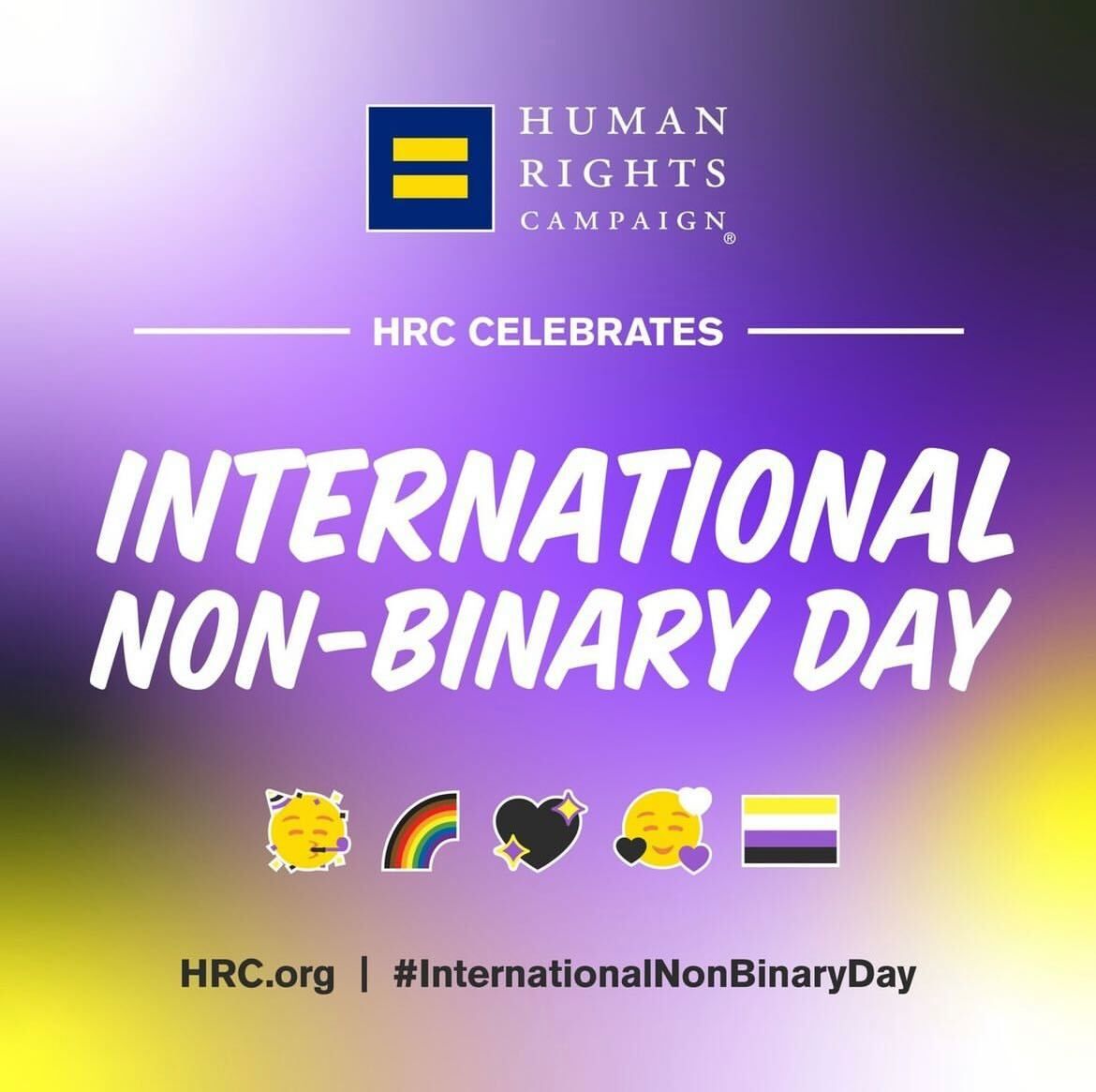 Human Rights Campaign on LinkedIn: Today marks International Non-Binary ... Human Rights Campaign on LinkedIn: Today marks International Non-Binary ...