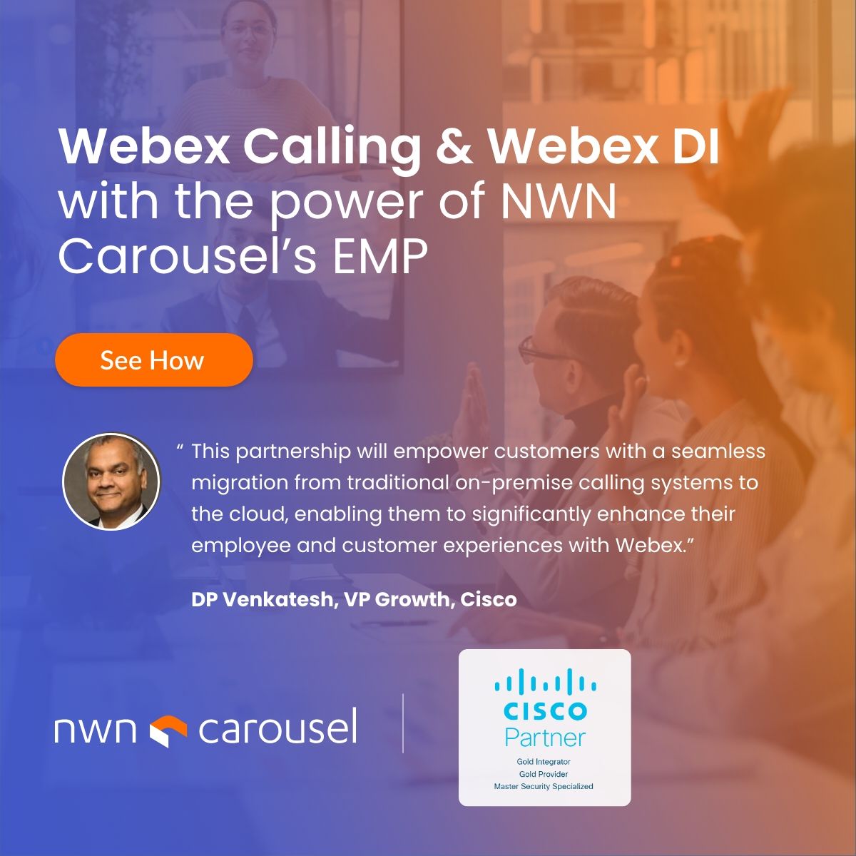 NWN Carousel and Cisco have announced a new integration between NWN ... NWN Carousel and Cisco have announced a new integration between NWN ...