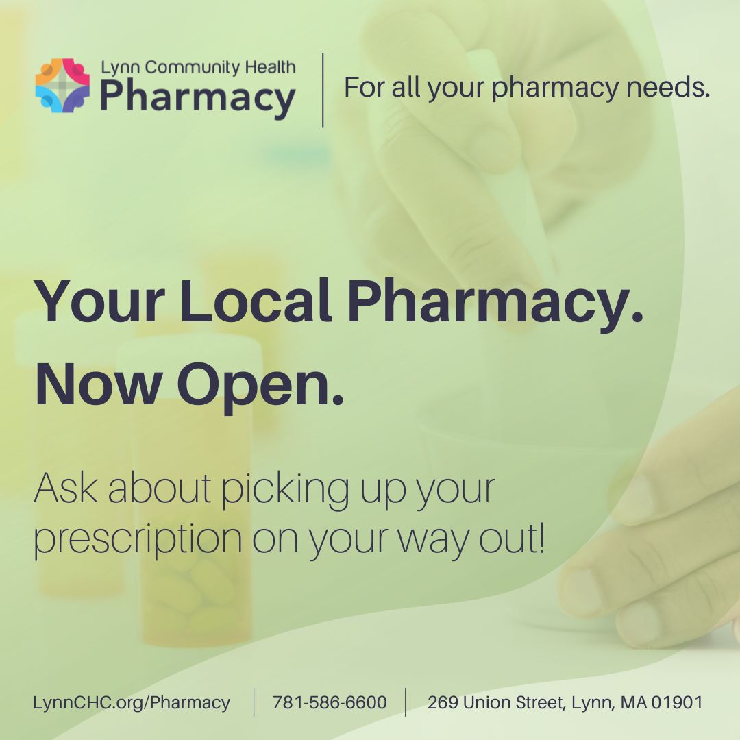 Lynn Community Health Center on LinkedIn: #lchcpharmacy #pharmacy # ... Lynn Community Health Center on LinkedIn: #lchcpharmacy #pharmacy # ...