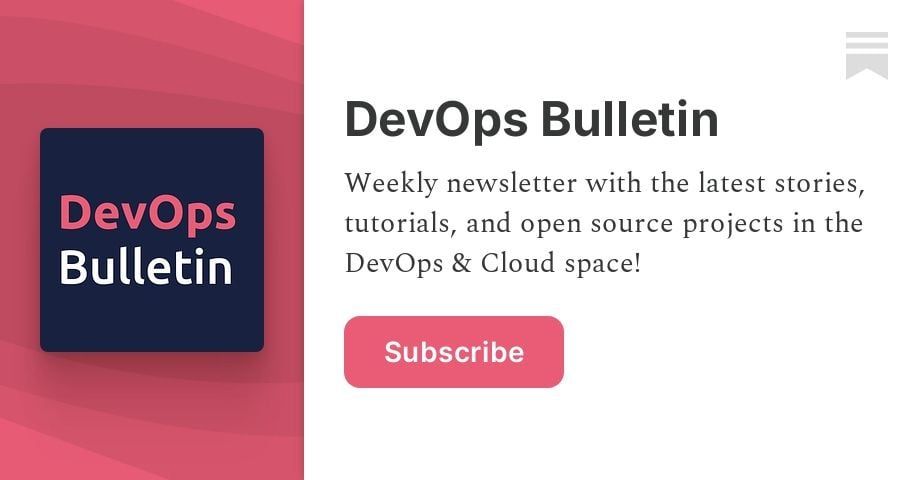 DevOps Bulletin on LinkedIn: DevOps Bulletin | Mohamed Labouardy | Substack DevOps Bulletin on LinkedIn: DevOps Bulletin | Mohamed Labouardy | Substack