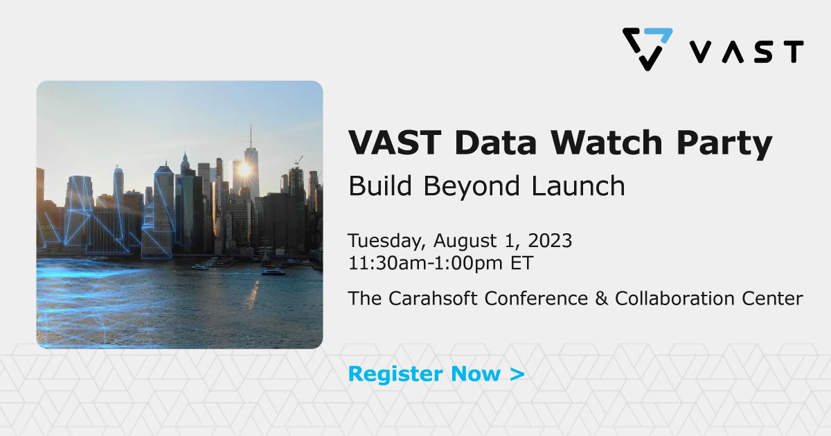 Bryan Jenkins on LinkedIn: VAST Data Watch Party Event Bryan Jenkins on LinkedIn: VAST Data Watch Party Event