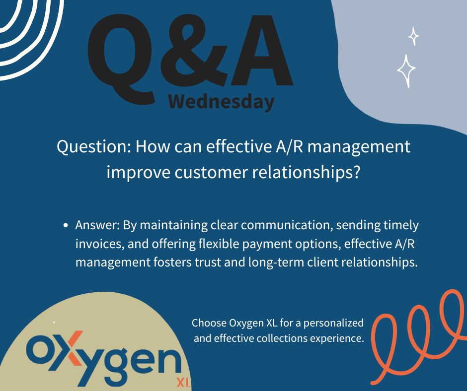 Oxygen XL on LinkedIn: Managing your accounts receivable efficiently ... Oxygen XL on LinkedIn: Managing your accounts receivable efficiently ...