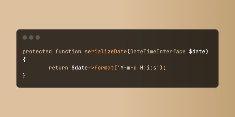 Laravel News on LinkedIn: Customizing Model Date Formats in Laravel ... Laravel News on LinkedIn: Customizing Model Date Formats in Laravel ...