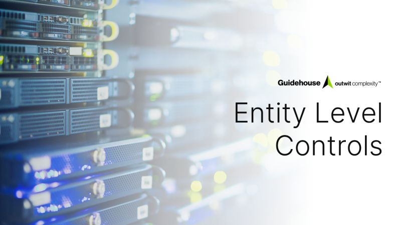 How to cope with entity risks with #EntityLevelControls | Guidehouse ... How to cope with entity risks with #EntityLevelControls | Guidehouse ...