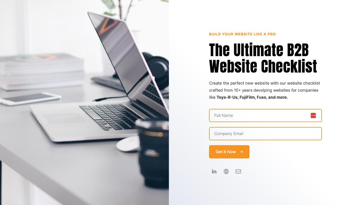 Ian Loew on LinkedIn: The Ultimate B2B Website Checklist Ian Loew on LinkedIn: The Ultimate B2B Website Checklist