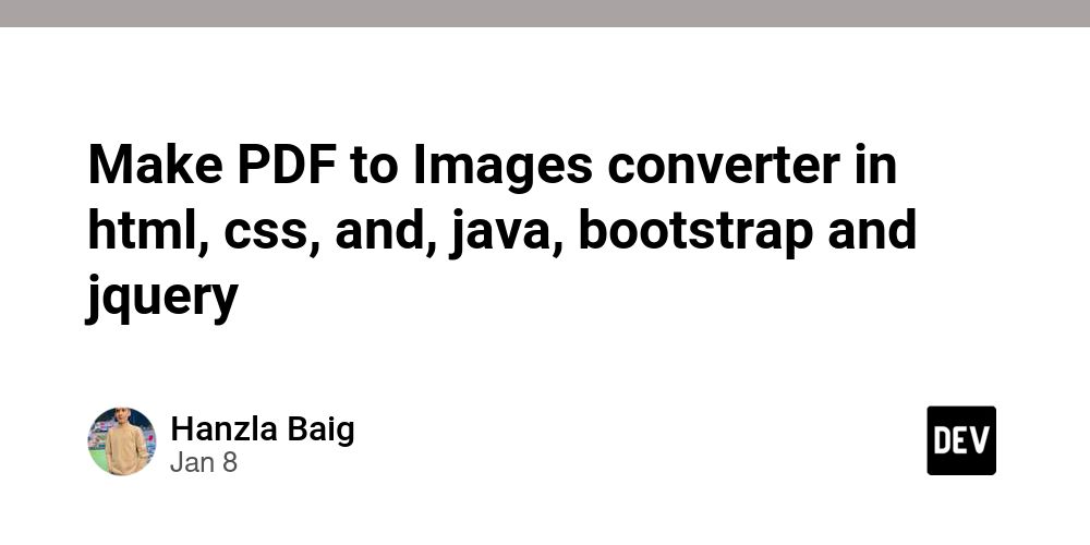 CodingCat.dev on LinkedIn: Make PDF to Images converter in html, css ... CodingCat.dev on LinkedIn: Make PDF to Images converter in html, css ...