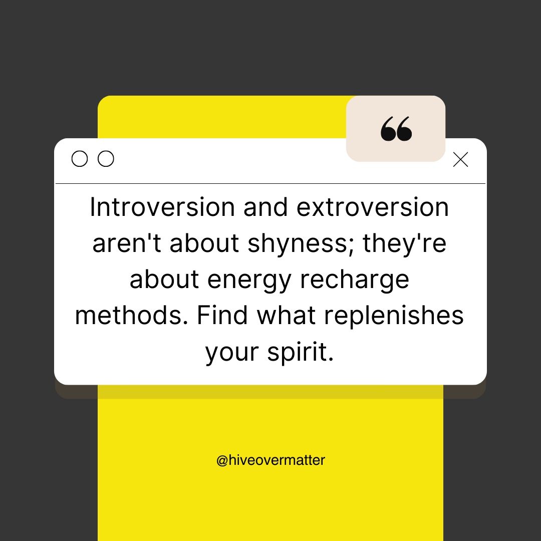 Jomil Bell on LinkedIn: #introversion #extroversion #selfdiscovery Jomil Bell on LinkedIn: #introversion #extroversion #selfdiscovery