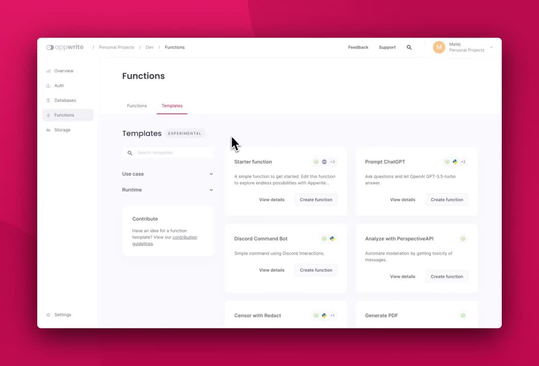 Appwrite on LinkedIn: Building made easy with Appwrite function ... Appwrite on LinkedIn: Building made easy with Appwrite function ...