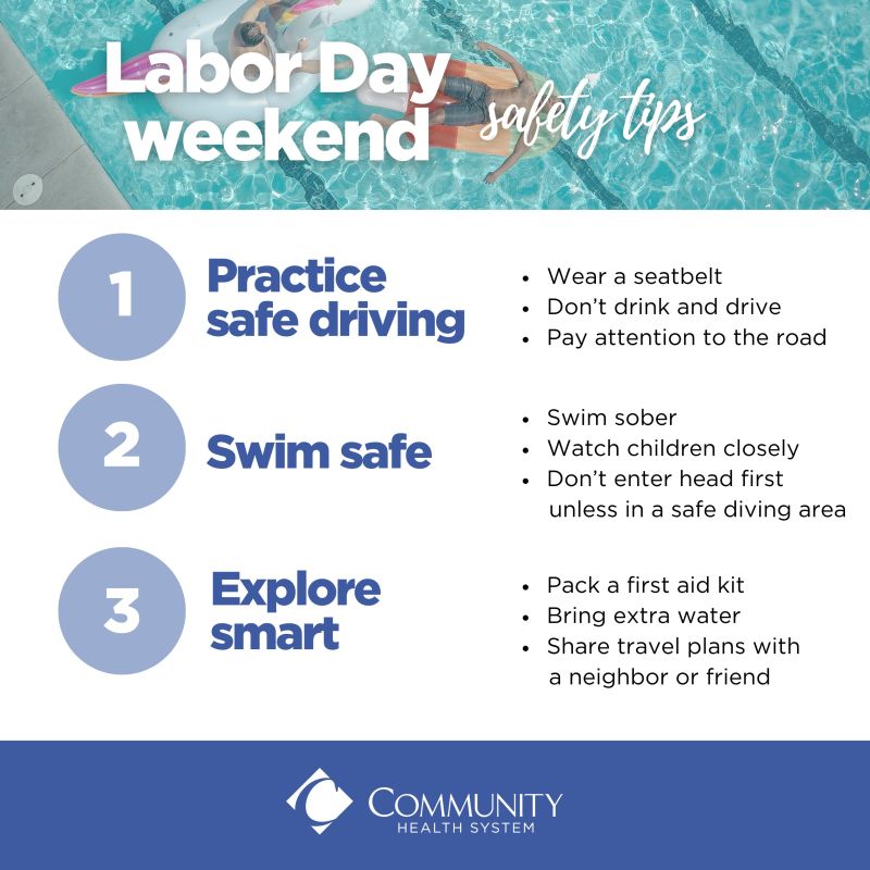 Community Health System on LinkedIn: Happy Labor Day weekend! Whether ... Community Health System on LinkedIn: Happy Labor Day weekend! Whether ...