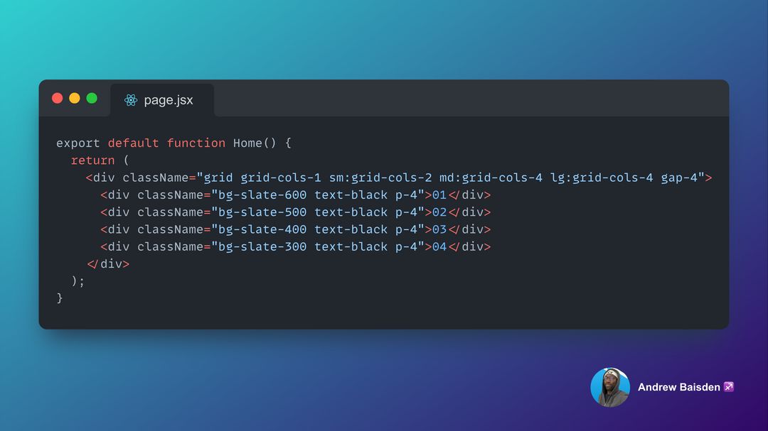 π» Andrew Baisden on LinkedIn: Tailwind supports both CSS Grid and ... π» Andrew Baisden on LinkedIn: Tailwind supports both CSS Grid and ...