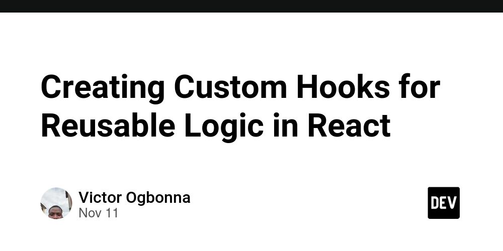 CodingCat.dev on LinkedIn: Creating Custom Hooks for Reusable Logic in ... CodingCat.dev on LinkedIn: Creating Custom Hooks for Reusable Logic in ...