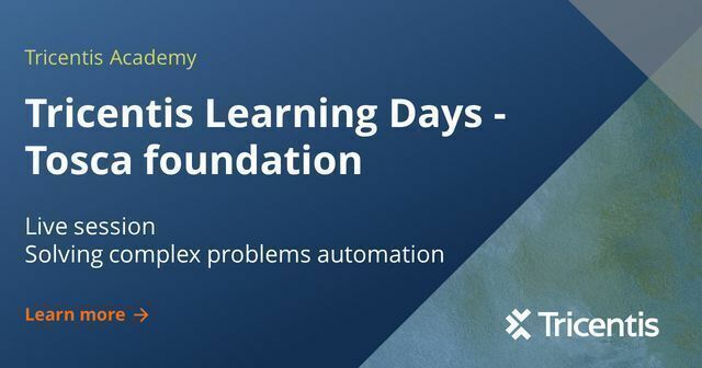 Alessandro Sempio on LinkedIn: Tricentis Learning Days - Tosca Foundation Alessandro Sempio on LinkedIn: Tricentis Learning Days - Tosca Foundation
