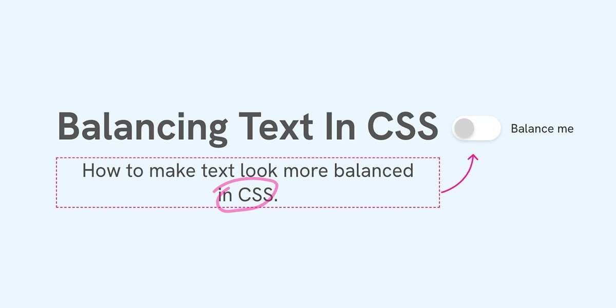 Ricky Lopes on LinkedIn: Balancing Text In CSS Ricky Lopes on LinkedIn: Balancing Text In CSS