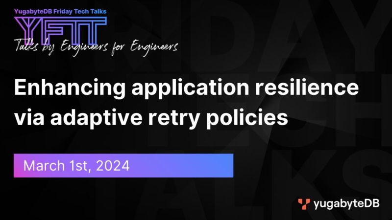 Yugabyte on LinkedIn: #yugabytedb #community #dbaas #cloudnative # ... Yugabyte on LinkedIn: #yugabytedb #community #dbaas #cloudnative # ...