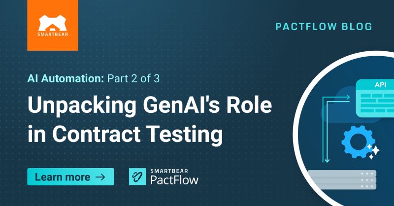 SmartBear on LinkedIn: Can GenAI reshape contract testing? 🤔 In part ... SmartBear on LinkedIn: Can GenAI reshape contract testing? 🤔 In part ...