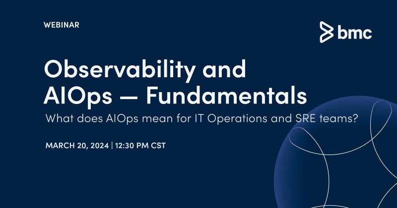 Webinar: AIOps for IT Operations & SRE | Sheila Mullen posted on the ... Webinar: AIOps for IT Operations & SRE | Sheila Mullen posted on the ...