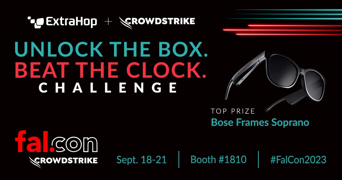 Matt Bell on LinkedIn: CrowdStrike Fal.Con 2023 | ExtraHop Matt Bell on LinkedIn: CrowdStrike Fal.Con 2023 | ExtraHop
