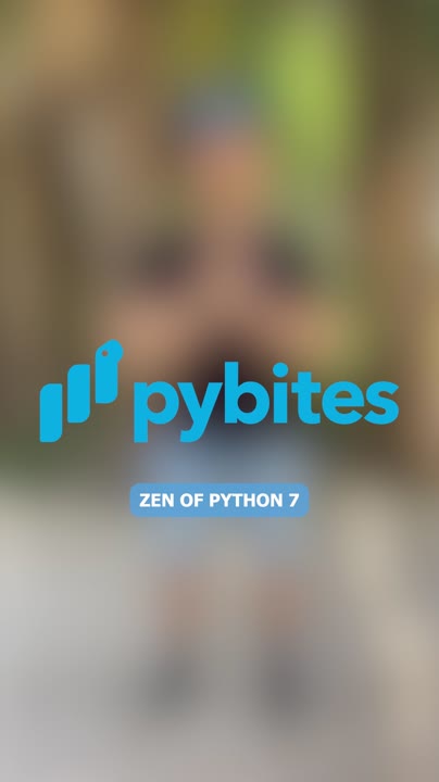Pybites on LinkedIn: Zen of Python 7: Pybites on LinkedIn: Zen of Python 7: