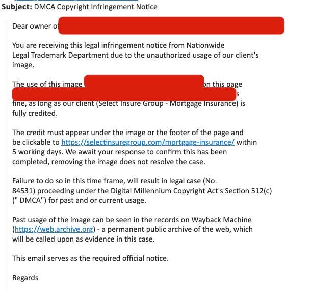 Nick Jordan đ on LinkedIn: Received a DMCA request from a fake law firm ... Nick Jordan đ on LinkedIn: Received a DMCA request from a fake law firm ...