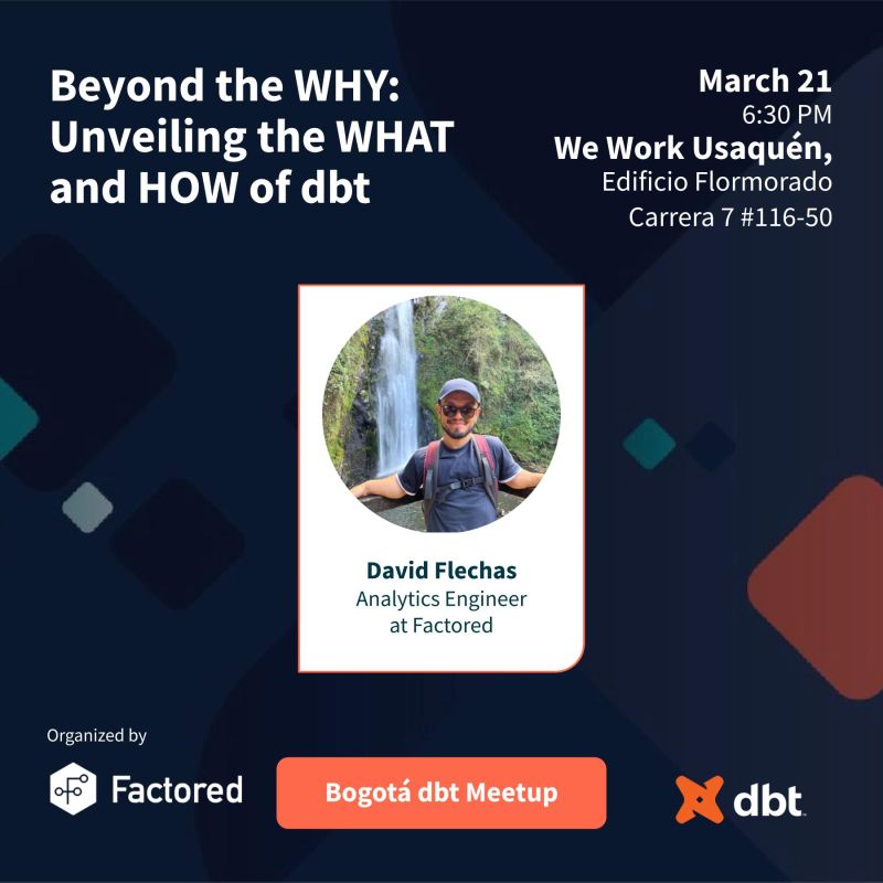Factored on LinkedIn: #dbt #factored #dataanalytics #dataengineer Factored on LinkedIn: #dbt #factored #dataanalytics #dataengineer