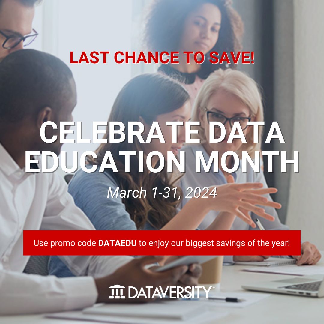 #dataeducation | DATAVERSITY #dataeducation | DATAVERSITY