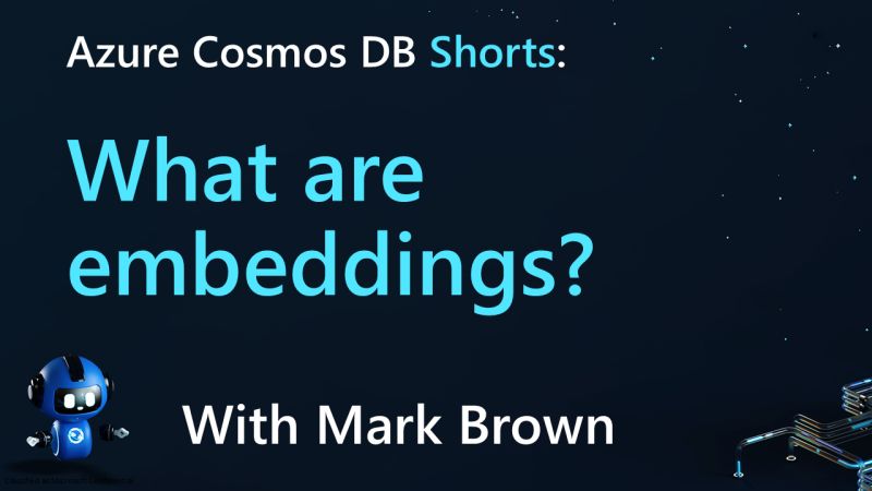 🤯 What are embeddings, and why do they matter? Mark Brown breaks it ... 🤯 What are embeddings, and why do they matter? Mark Brown breaks it ...
