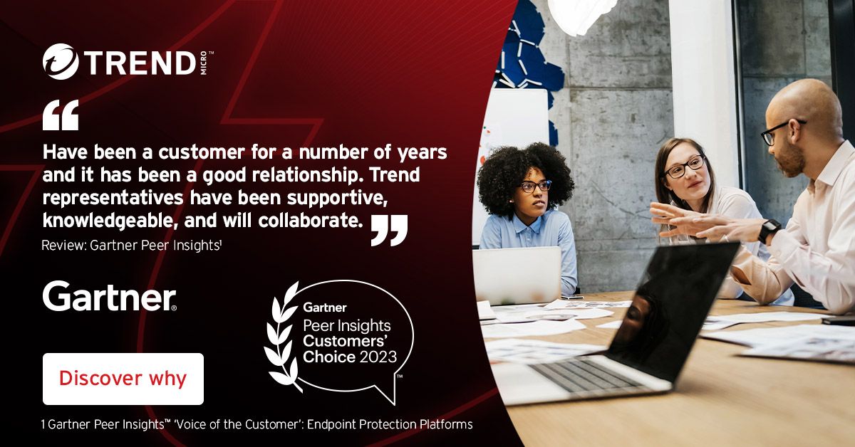 Looking for a better endpoint security vendor? Trend Micro is named a ... Looking for a better endpoint security vendor? Trend Micro is named a ...
