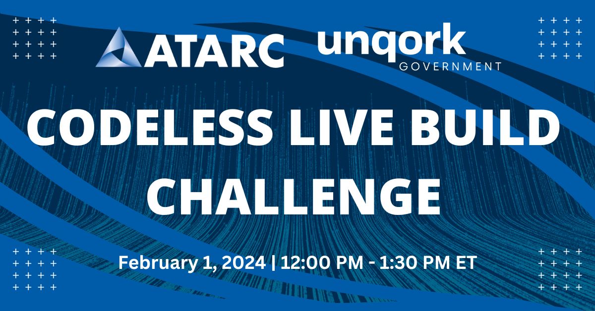 #atarc #unqork #innovation #solutions #codeless | ATARC (Advanced ... #atarc #unqork #innovation #solutions #codeless | ATARC (Advanced ...