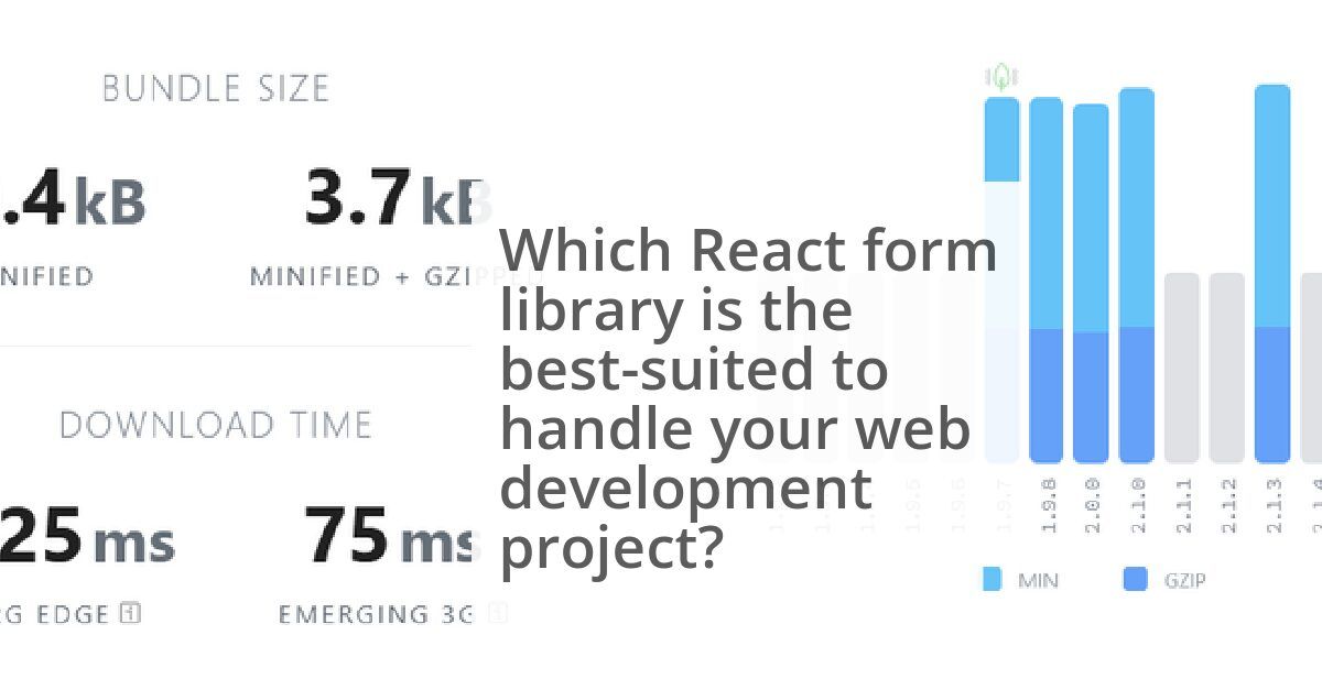 Comparing Four React Form Libraries: Formik, React Hook Form, React ... Comparing Four React Form Libraries: Formik, React Hook Form, React ...