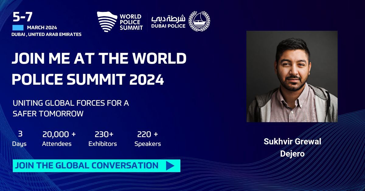 Sukhvir Grewal on LinkedIn: World Police Summit Sukhvir Grewal on LinkedIn: World Police Summit