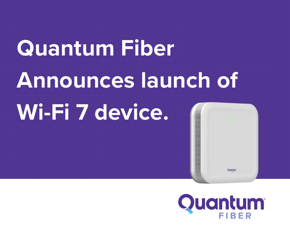 Quantum Fiber on LinkedIn: Introducing a custom-built Wi-Fi 7 capable ... Quantum Fiber on LinkedIn: Introducing a custom-built Wi-Fi 7 capable ...