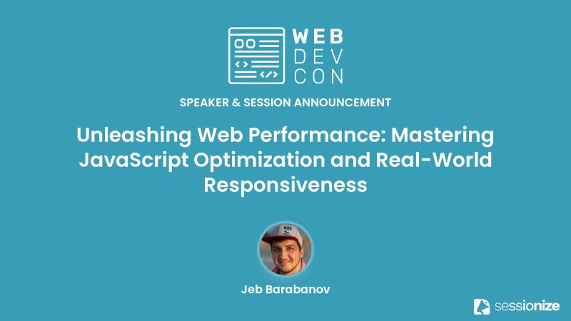 Webdevcon on LinkedIn: Join us at Webdevcon for a lightning talk by ... Webdevcon on LinkedIn: Join us at Webdevcon for a lightning talk by ...