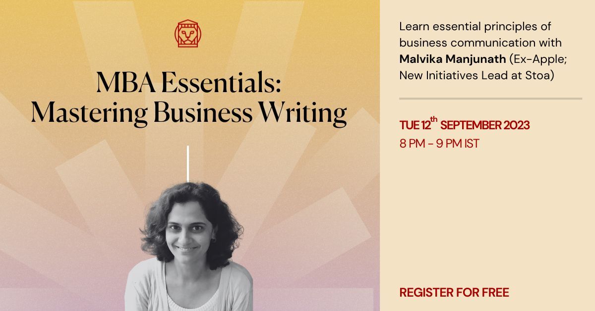 Stoa on LinkedIn: Stoa Business Essentials: Mastering Business Writing Stoa on LinkedIn: Stoa Business Essentials: Mastering Business Writing