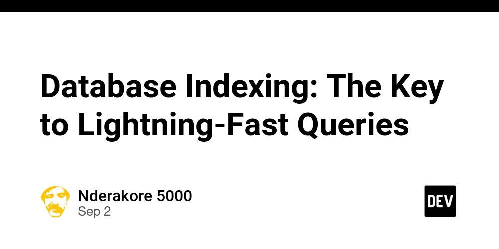 CodingCat.dev on LinkedIn: Database Indexing: The Key to Lightning-Fast ... CodingCat.dev on LinkedIn: Database Indexing: The Key to Lightning-Fast ...