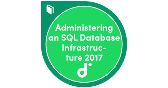 Adrian Steiger on LinkedIn: Kursteilnahme: Administering an SQL ... Adrian Steiger on LinkedIn: Kursteilnahme: Administering an SQL ...