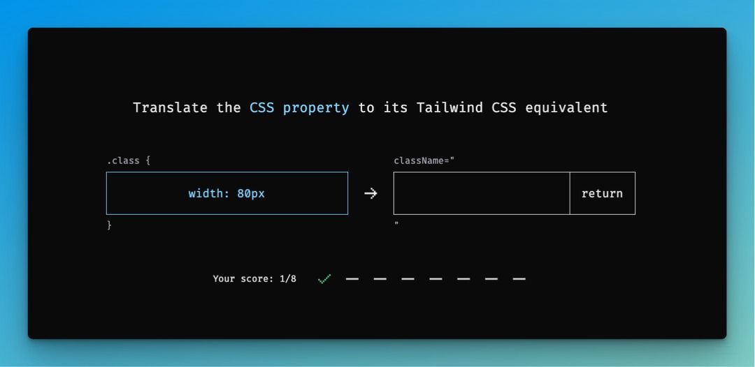 🛠️ css2wind 👉🏻 Test your Tailwind CSS know-how with this quick ... 🛠️ css2wind 👉🏻 Test your Tailwind CSS know-how with this quick ...