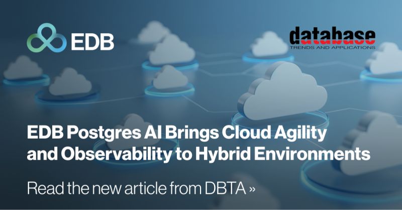 #edb #postgres #ai #hybridcloud #thoughtleadership #databaseinnovation ... #edb #postgres #ai #hybridcloud #thoughtleadership #databaseinnovation ...