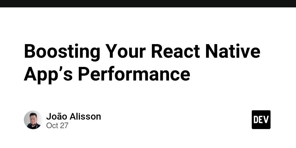CodingCat.dev on LinkedIn: 🚀 Boosting Your React Native App’s Performance CodingCat.dev on LinkedIn: 🚀 Boosting Your React Native App’s Performance
